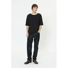 Matinique T-shirt MAhudson Gerade Passform in Black | Gr.: XXL