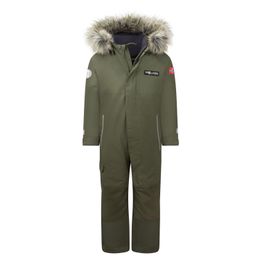 Trollkids M&auml;dchen Schneeoverall "KIDS KIRKENES SNOWSUIT", gr&uuml;n, Gr. 80, Obermaterial: 100% Polyester. Wattierung: 100% Polyester, Overalls, mit