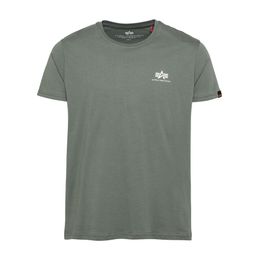 Alpha Industries Shirt male size XXL Khaki / White
