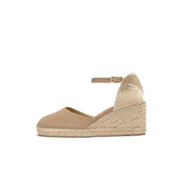 Casta&ntilde;er Espadrilles 'Carol' Damen Gr&ouml;&szlig;e 35 sand / hellbeige Sommerschuhe