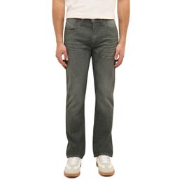 Mustang Herren Straight-Jeans "Herren Style Tramper Straight ULW", grau, Gr. 38, unifarben, 80% Baumwolle, 18% Polyester, 2% Elasthan, Jeans