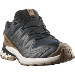 Salomon Herren Trailrunningschuh "XA PRO 3D V9 GORE-TEX LIFELONG M", Gr. 42,5, braun, Leder, Synthetik, Schuhe, wasserdicht