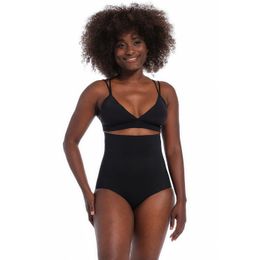 Damen Slip "Maxi Hi-Brief", MAGIC BODYFASHION, Gr. M, schwarz, Obermaterial: 54% Polyamid, 46% Elasthan, unifarben, Unterhosen, Maximale Gr&ouml;&szlig;e von S