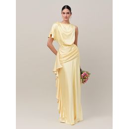 BWLDR Kleid 'AZURE' Damen Gr&ouml;&szlig;e 40 gelb Sommerkleid