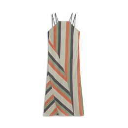 thinking mu Maxikleid ' HELIA ' Damen Gr&ouml;&szlig;e 40 marine / pastellgr&uuml;n / hellgr&uuml;n / orange Sommerkleid