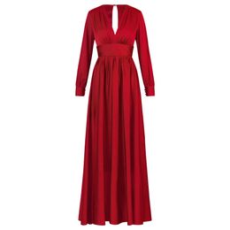 Kraimod Kleid Damen Gr&ouml;&szlig;e 44 kirschrot Sommerkleid