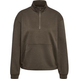 Hummel Sportsweatshirt Damen Gr&ouml;&szlig;e S braun