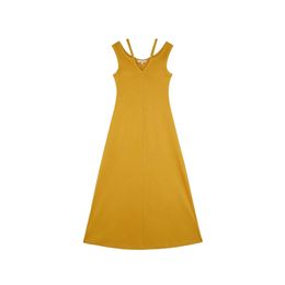 Scalpers Double strap jersey Dress ' ' Damen Gr&ouml;&szlig;e 42 gelb / senf Sommerkleid