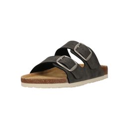 NOU Damen Sandale "Bundao", Gr. 40, schwarz, Lederimitat, Schuhe, atmungsaktiv