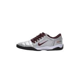 Nike Sportswear Sneaker 'T90' Damen Gr&ouml;&szlig;e 36 burgunder / silber Sommerschuhe