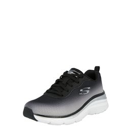 Skechers Sneaker 'FASHION FIT' Damen Gr&ouml;&szlig;e 41 hellgrau / dunkelgrau / schwarz Sommerschuhe