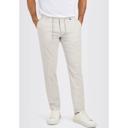 MAC Herren Chinohose "Lennox Sport"kitt, Gr. 38, Web, Obermaterial: 47% Leinen, 34% Polyester, 17% Viskose, 2% Elasthan, Hosen, Leinenstruktur