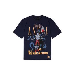 AND1 T-Shirt Damen Gr&ouml;&szlig;e XS blau / marine / orange / rot