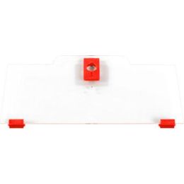 Sch&auml;fer Shop Sch&auml;fer Shop Pure Cover niedrig f&uuml;r Eurobox Serie Economy 600 x 400 mit offener Front, Kunststoff, rot