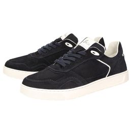 Sioux Herren Sneaker "Tedroso-704", Gr. 43, blau, Obermaterial: 100% Kalbsveloursleder CAVL. 100% Gummi rubber., Schuhe