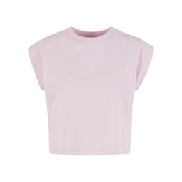 Urban Classics Damen T-Shirt "Urban Classics Ladies Oversized Boxy Heavy Tee", rosa, Gr. XL, unifarben, 100% Baumwolle, Shirts