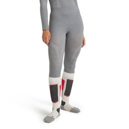 Falke Damen Funktionsunterhose "3/4 Wool-Tech", grau, Gr. S, Obermaterial: 56% Schurwolle WV. 42% Polyamid PA. 2% Elasthan EL., Unterhosen