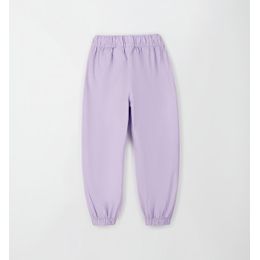 sarabanda M&auml;dchen Outdoorhose "BABY GIRL TROUSERS"lila, Gr. 122, 98% Baumwolle, 2% Elasthan, Hosen