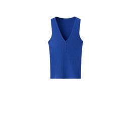 Mango Top 'LANITA' Damen Gr&ouml;&szlig;e XL kobaltblau