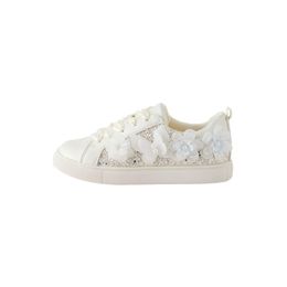 next Sneaker M&auml;dchen Gr&ouml;&szlig;e 26.5 silber / wei&szlig;