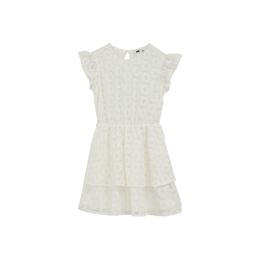 WE Fashion Kleid M&auml;dchen Gr&ouml;&szlig;e 122/128 offwhite