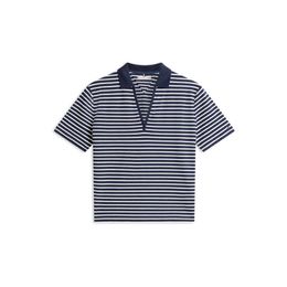 Tommy Hilfiger T-Shirt Damen Gr&ouml;&szlig;e XS blau / wei&szlig;