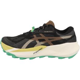 asics Herren Laufschuh "asics Trabuco 14 Laufschuhe Herren Schuhe", Gr. 46,5, schwarz, Synthetik, Textil, Schuhe, Elastisches Schn&uuml;rsenkel Band