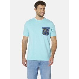 Babista Herren Rundhalsshirt "T-Shirt VARZIRI", blau, Gr. L, Obermaterial: 100% Baumwolle CO., Shirts