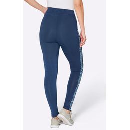 Catamaran Damen Trainingshose, blau, Gr. 36, unifarben, 95% Viskose, 5% Elasthan, Hosen