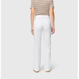 MAC Damen Bootcut-Jeans "LAURA"wei&szlig;, Gr. 34, Denim/Jeans, Obermaterial: 88% Baumwolle, 8% Elastomultiester, 4% Elasthan, Jeans, Figurformende