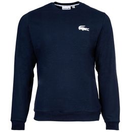 Lacoste Sweatshirt Herren Gr&ouml;&szlig;e XXL dunkelblau / wei&szlig;