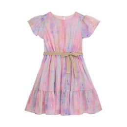 DANAMADE M&auml;dchen Sommerkleid "DANAMADE Dresses DBECCA", bunt, Gr. 98, Obermaterial: 100% Polyester. Futter: 100% Baumwolle, Kleider