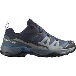 Salomon Herren Wanderschuh "X ULTRA 360 GORE-TEX", Gr. 42,5, blau, Synthetik, Textil, Schuhe, wasserdicht