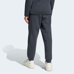 M&auml;dchen Sporthose "SPACER", grau, Gr. 164, adidas originals, Obermaterial: 67% Polyester, 33% Baumwolle, Hosen, f&uuml;r Kinder, mit Gummizug,