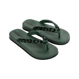 Ipanema Damen Zehentrenner "Ipanema FESTA FEM", Gr. 35, gr&uuml;n, Synthetik, Schuhe, f&uuml;r sportliches Auftreten, mit profiliertem Laufsohlenprofil