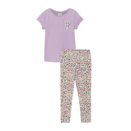 s.Oliver Set M&auml;dchen Gr&ouml;&szlig;e 92/98 blau / lavendel / rot / wei&szlig;