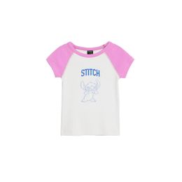 Desigual Shirt 'Stich ' girl size 152 Blue / Rose / White