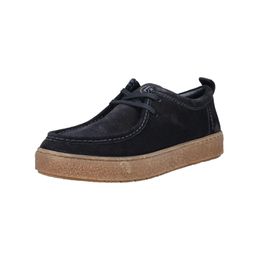 Bugatti Herren Schn&uuml;rschuh "Bugatti Halbschuhe Veloursleder", Gr. 46, schwarz, Veloursleder, Schuhe