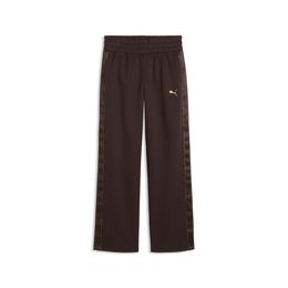 Puma Kinder Sporthose "Essentials Tape Relaxed Jogginghose M&auml;dchen", braun, Gr. 164, Obermaterial: 66% Baumwolle, 34% Polyester. Tasche &ndash; Oben: 100%