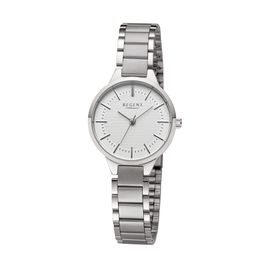 Regent Uhren REGENT Damen Titanuhr, silber, Armbanduhren, Quarzuhr, Armbanduhr, Damenuhr, analog