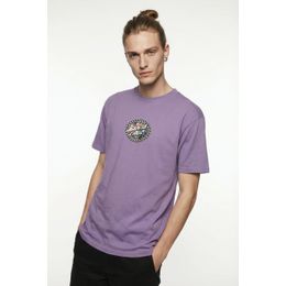 Santa Cruz Herren T-Shirt "COLLAGE OVAL DOT T-SHIRT", lila, Gr. L, Obermaterial: 100% Baumwolle, Shirts, sportlicher Stil, f&uuml;r sportliche Aktivit&auml;ten