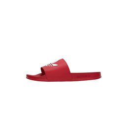 adidas originals Pantolette 'Adilette' Damen Gr&ouml;&szlig;e 48.5 rot / wei&szlig;