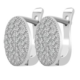 Adelia&acute;s ADELIA ́S Damen Paar Creolen "Damen Creolen aus 925 Sterling Silber und Zirkonia", Damen, Silber 925 (Sterlingsilber), silber, Silber 925