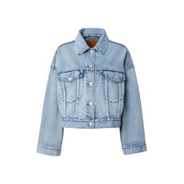 Levi's Levi's Jacke 'Loose Crop Trucker Jacket' Damen Gr&ouml;&szlig;e M blue denim Sommerjacke