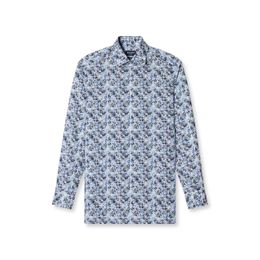 OLYMP Herren Businesshemd "OLYMP Luxor, Modern Fit, New Kent", blau, Gr. 37, 100% Baumwolle, Hemden