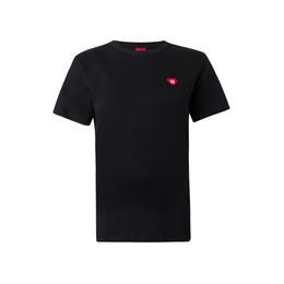 Hugo T-Shirt 'Damacia_6' Damen Gr&ouml;&szlig;e XL schwarz