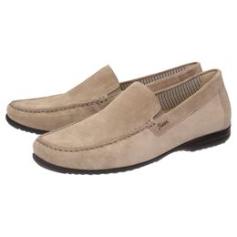 Sioux Herren Slipper "Giumelo-700-H", Gr. 42,5, braun, Obermaterial: 100% Kalbsveloursleder CAVL. 100% Gummi rubber., Schuhe