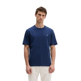 Marc O'Polo MARC O'POLO Herren T-Shirtiris ink, Gr. S, Jersey, Obermaterial: 100% Baumwolle, Shirts, regular aus reiner Bio-Baumwolle