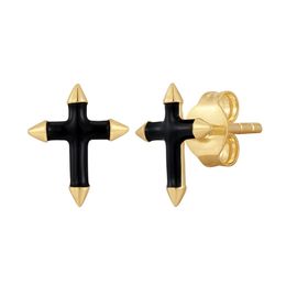 Glanzst&uuml;cke M&uuml;nchen Damen Paar Ohrstecker "Set: GSM2052", 9,2, Silber 925 (Sterlingsilber)gelbgold, GLANZST&Uuml;CKE M&Uuml;NCHEN, Silber 925 (Sterlingsilber), Ohrringe, aus