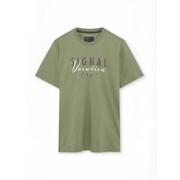 Signal Button Up Shirt ' FinnSi ' male size S Green